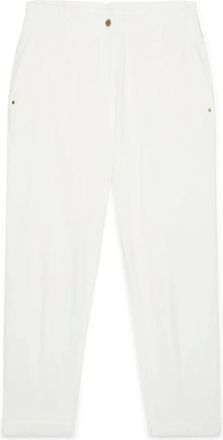 Fiorella Rubino Femme, Pantalons, Blanc, Taille: 52 FR Cotton Balloon Pants