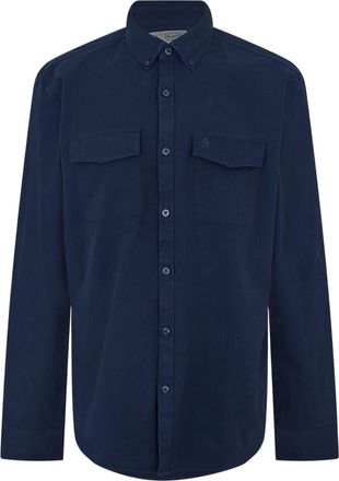 Original Penguin Hemd f&uuml;r Herren, Regul&auml;r (warmes Blau)