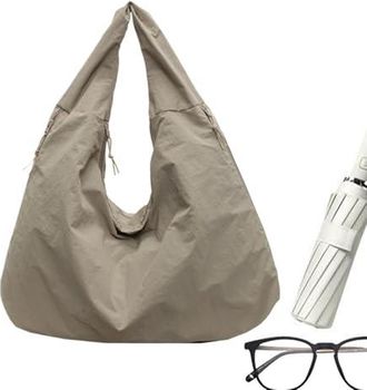 Generic Sac fourre-tout de couleur unie, sac fourre-tout de couleur unie pour femme - Sac fourre-tout grande capacit&eacute; - Sac &agrave; bandouli&egrave;re de grande capacit&eacute; p