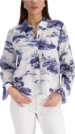 Monari Damen, Blusen & Hemden, Blau, 2XLGr&ouml;&szlig;e