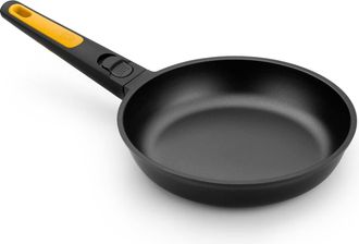 Bra Fast Click | 24-cm-Bratpfanne aus Aluminiumguss mit Antihaftbeschichtung, Vollinduktion, f&uuml;r alle K&uuml;chentypen geeignet