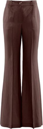 Nenette Femme, Pantalons, Brun, Taille: 38 FR Wide Pantalons