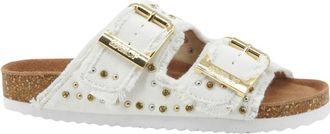Colors Of California Femme, Chaussures, Blanc, Taille: 38 EU Slide