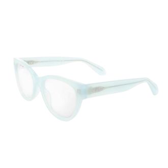 Off-white Off White - Style 57 Logo-Brille f&uuml;r Herren/Damen Unisex (Hellblau)