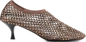 Strategia Femme, Chaussures, Brun, Taille: 35 EU Connie Ballerines T.5 Avec Swarovski