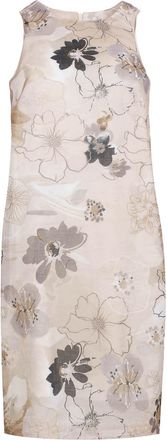 M&oacute;veis Conquista &Auml;rmelloses Kleid aus Baumwoll-Popeline mit floralem Print und verstecktem seitlichen Rei&szlig;verschluss