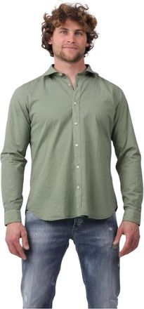 Tintoria Mattei Homme, Chemises, Vert, Taille: 2XL Camicia