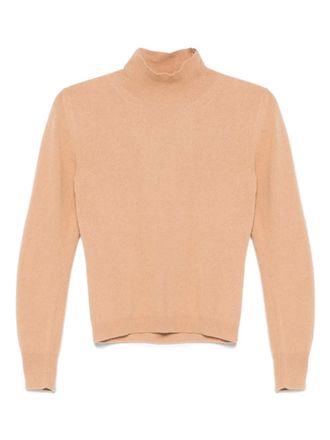 Marella pull à col montant - Tons neutres