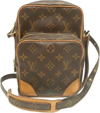 Louis Vuitton Pre-owned Sac bandouli&egrave;re Amazon - Femme - Pre-owned - Brun - Taille: ONE Size
