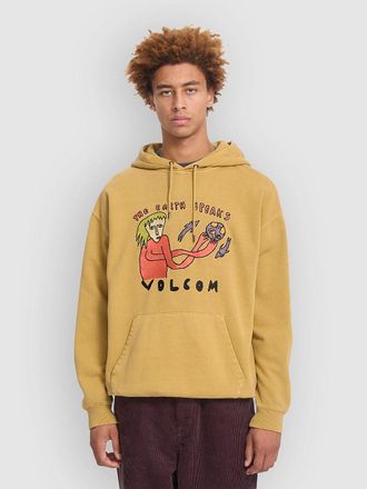 Volcom Earth Speaks Po Hoodie mustard