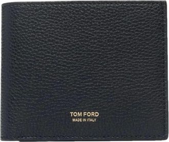 Tom Ford Homme, Accessoires, Noir, Taille: ONE Size T Line Bifold Wallet