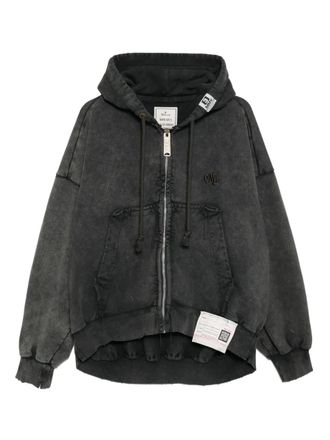 Miharayasuhiro hoodie à logo brodé - Gris