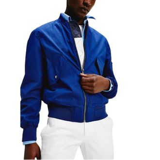 Tommy Hilfiger Leichte Bomberjacke - - Jackets - Herren - Blau - S