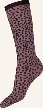 Wolford Feinstrumpf-S&ouml;ckchen Sweet Dots Socks lila