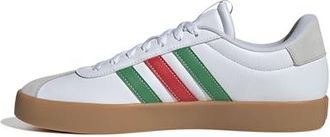 adidas Homme VL Court 3.0 Shoes, Cloud White/Green/Red, 43 1/3 EU