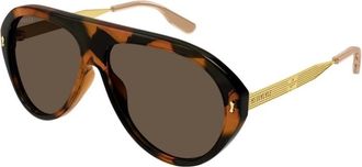 Gucci Authentische Stilvolle Brillen mit Premium-Qualit&auml;t - - Accessories - unisex - Braun - 61 MM