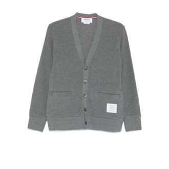 Thom Browne Homme, Pulls, Gris, Taille: 3XL Sacs