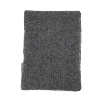 Sams&oslash;e & Sams&oslash;e Grauer Alpaka Wollschal - - Accessories - Damen - Grau - ONE SIZE