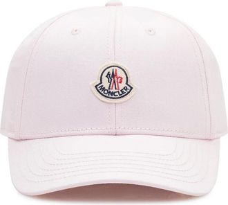 Moncler Femme, Accessoires, Rose, Taille: ONE Size Casquette de baseball en gabardine