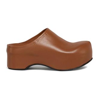 Marni Femme, Chaussures, Brun, Taille: 39 EU Sabot Clog Chunky