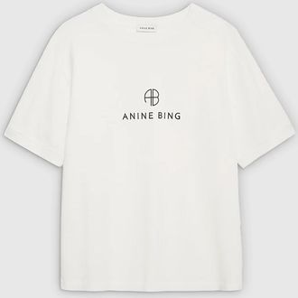 Anine Bing Tee-shirt Jaylin Ivory