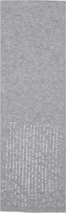 Pieces Femme, Accessoires, Gris, Taille: ONE Size Paillettes Detail Acrylic-Blend Scarf