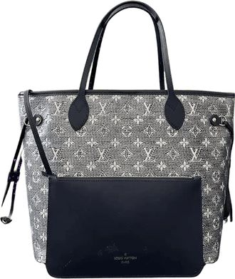Louis Vuitton Shopper - Louis Vuitton Neverfull MM Monoglam dark blue M229 - Gr. unisize - in Blau - für Damen