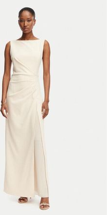 Rinascimento Rinascimento Abendkleid CFC0129007003 Beige Slim Fit