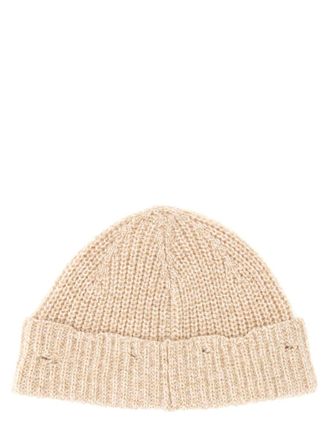 Marni CLMC0173Q0_UFH30100W23 Marni Mending Embroidery Beanie - Beige