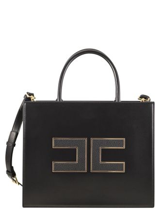 Elisabetta Franchi Grand sac cabas Elisabetta Franchi avec logo
