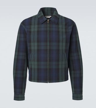 J.W.Anderson Veste blouson en coton seersucker