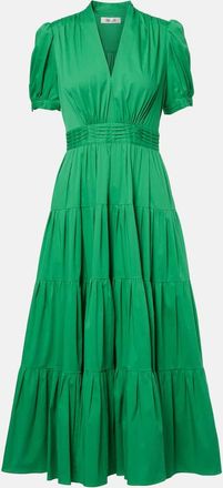 Diane Von Fürstenberg Maxikleid Darby aus einem Baumwollgemisch