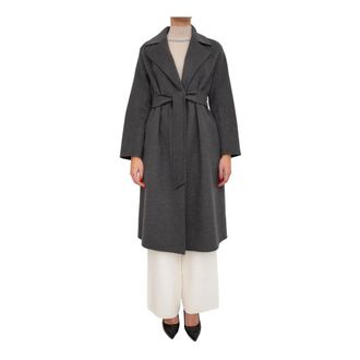 Max Mara Damen, M&auml;ntel, Grau, XLGr&ouml;&szlig;e
