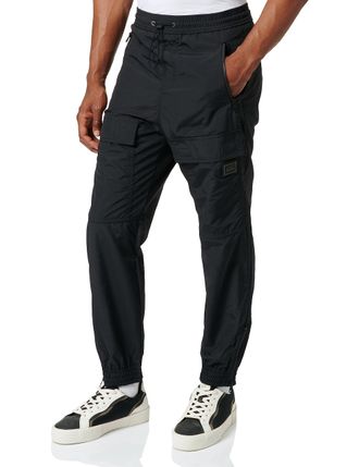 HUGO BOSS Mens Ganno233 Trousers_Flat, Black1, 102