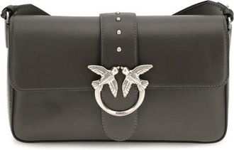 Pinko Bicolor Leder Schultertasche