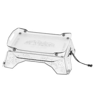 Generic Campingtisch - Picknicktafel | Klappbarer Campingtisch | Outdoor Tragbar | 2-in-1 Beh&auml;lter | Bass | Outdoor-Angelm&ouml;bel f&uuml;r den Pi-Rucksack