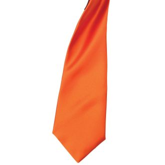 Premier Colours Herren Satin Clip Krawatte (2er Pack) (Terracotta)