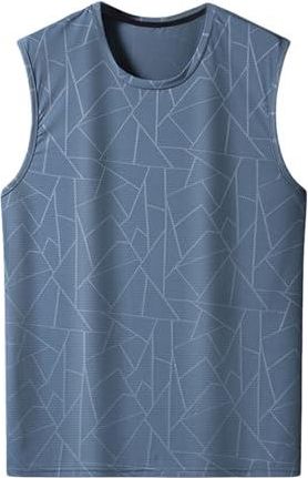 Generic D&eacute;bardeur pour homme - T-shirt de gym - Entra&icirc;nement musculaire - T-shirt de course - D&eacute;bardeur de fitness - Sans manches - S&eacute;chage rapide - Sans manc