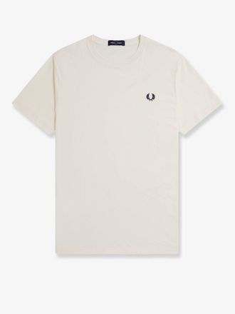 Fred Perry Cotton t-shirt with logo embroidery - FRED PERRY - gender_Man