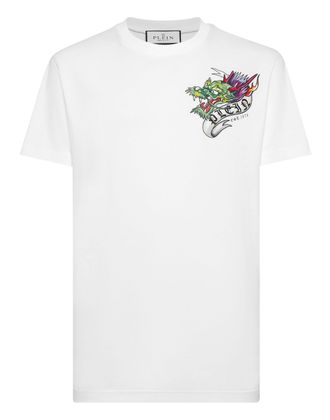 Philipp Plein T-Shirt Round Neck Ss Tattoo