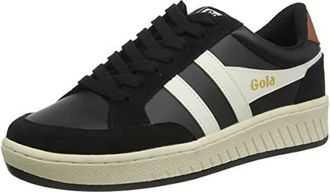 Gola Homme Superslam Sneaker, Black/Off White/Moody Orange, 41 EU