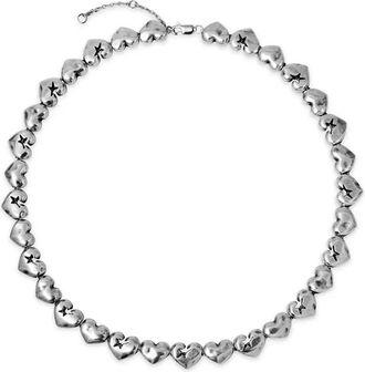 TwoJeys unisex, Accessoires, Gris, Taille: ONE Size Icon Love Me Not Necklace