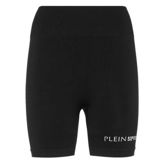 Plein Sport Femme, Shorts, Noir, Taille: 42 FR Biker Shorts