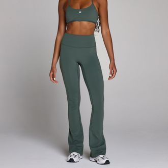 MyProtein Legging &eacute;vas&eacute; Tempo MP femme - Vert nuage - XS