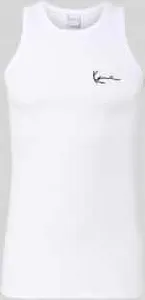 Karl Kani Slim Fit Top mit Logo-Stitching