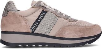 Cetti C-849 Cordon élastique pour femme Noir, Daim Freedom Terre, 42 EU