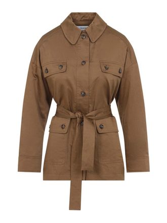 Yves Salomon Chemise - Marron
