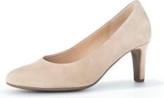 Gabor Femme Escarpins, Dame Escarpins Classiques,Confortable,Chaussure daffaires,Chaussure de Cour,Escarpin de Bureau,Beige (Desert),39 EU / 6 UK