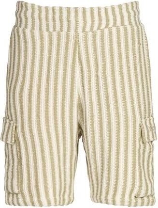 Only the Blind Short maille &agrave; rayures en coton