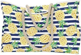 Generic Grand sac fourre-tout de plage imperméable pour femme, sac à main pour le travail, le bureau, les fêtes, les vacances, les voyages, C, Taille unique